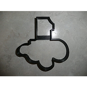 FANCY NUMBER ONE 1 WITH WORD OUTLINE BIRTHDAY ANNIVERSARY COOKIE CUTTER MADE IN USA PR3001