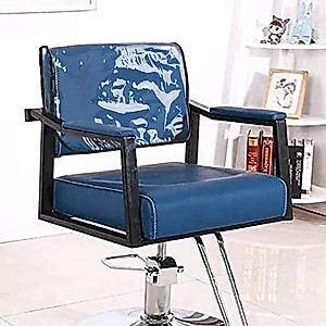 Noverlife Chair Back Cover, Beauty Salon Chair Protective Cover, Square Hairdressing Chair Back Covers, Prevents Damage to Spa/Salon Chair, Barber Hair Salon Chair Cover, Fits Most Salon Chairs
