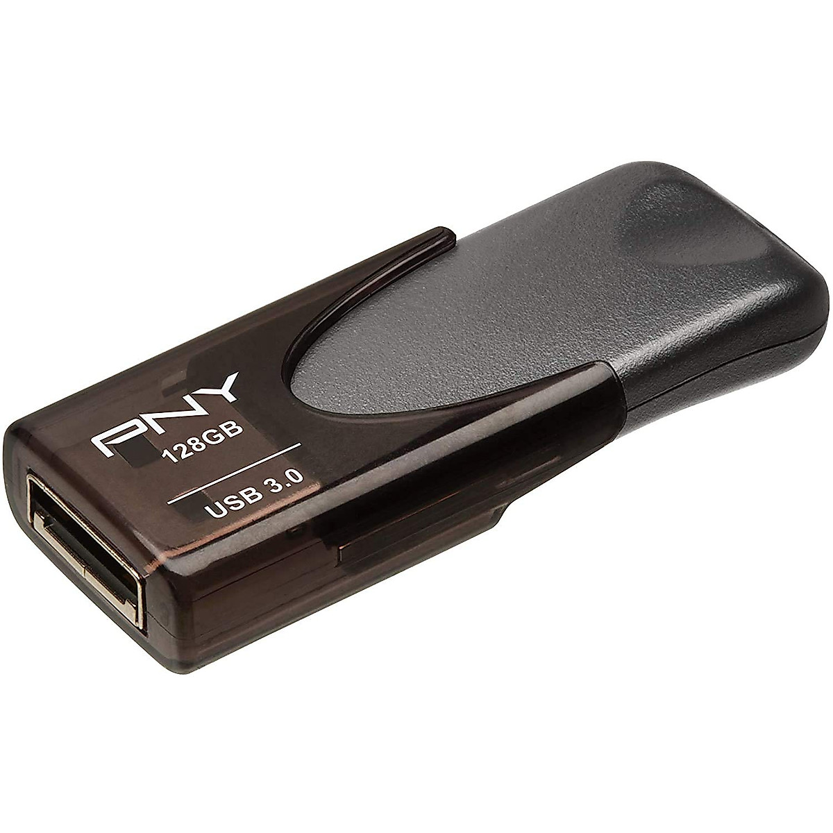 Generic PNY Flash Drive (Bulk 2 Pack) Turbo Attaché 4 USB 3.0 Works with Computer (P-FD128TBAT4-GE) Bundle with (1) Everything But Stromboli Lanyard, 128GB