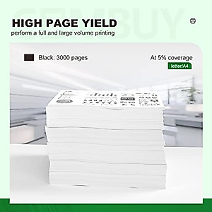 TN760 Toner for Brother Printer Compatible Replacement for Brother TN760 TN-760 TN730 TN-730 for HL-L2350DW HL-L2370DW HL-L2395DW HL-L2370DWXL HL-L2395DW DCP-L2550DW Printer Toner Cartridges (4 Black)