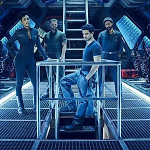 Amazon Studios The Expanse Rocinante Cotton Adjustable Dad Hat with Curved Brim, Black, One Size