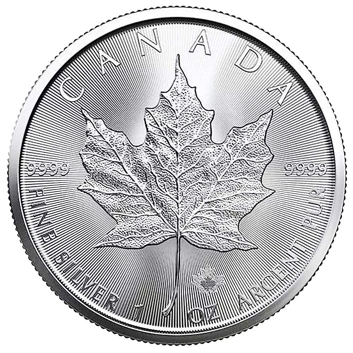 1988 - Present (Random Year) Lot of (10) 1 oz Silver Canadian Maple Leaf Coins Brilliant Uncirculated with Certificates of Authenticity $5 Seller BU