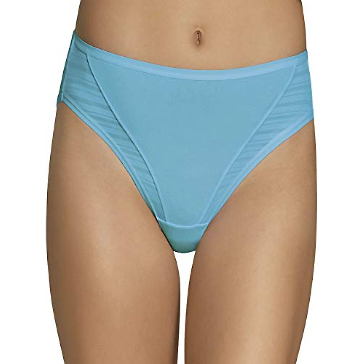 Fruit Of The Loom Women's Underwear Moisture Wicking Coolblend Panties, Hi-Cut - Fashion Assorted, X-Large (8)