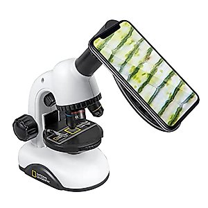 National Geographic 40x-640x Zoom Microscope with Smartphone Adapter