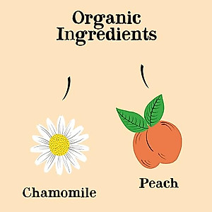 Clipper Tea Chamomile & Peach Teabags – USDA Organic, Great Hot or Iced – Natural, Fair & Delicious Fruity Chamomile & Peach Infusion – 20 Tea Bags