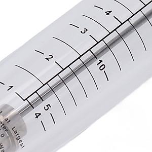 Alvinlite Flow Meter,Tube Type 1-10 GPM Flow Meter for Gas Liquid Pipeline Flowmeter Panel Type Flow Meter for Water Industrial Field