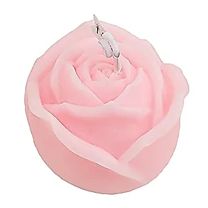 1 PCS Rose Shape Aromatherapy Scented Candle,Valentines Day Gifts for Her,Candles Gifts for Women,Aromatherapy Candles for Home Decor,Valentine Thanksgiving Christmas Gift for Women(Pink)