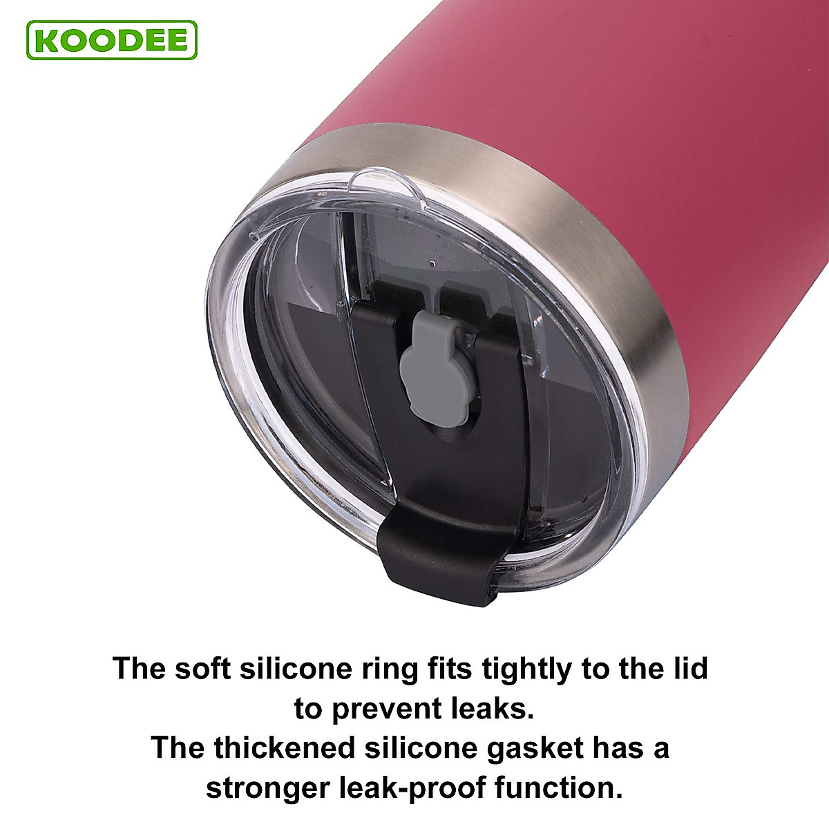 3 Pack Replacement Rubber Gasket Seal Ring for 20 oz Insulated Stainless Steel Tumbler Lids fit for Yeti, Ozark, Beast, KOODEE, SUNWILL, Umite Chef, BPA Free (3 Pack)