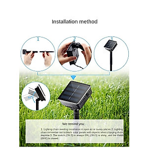 little sapling Led Solar String Lights Outdoor String Lights Garden Crystal Ball Decorative Lights Waterproof Indoor Fairy Lights for Home Garden Patio Party Yard Christmas