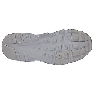 Nike Boy's Huarache Run (Big Kid) White/White/Pure Platinum 4 Big Kid M