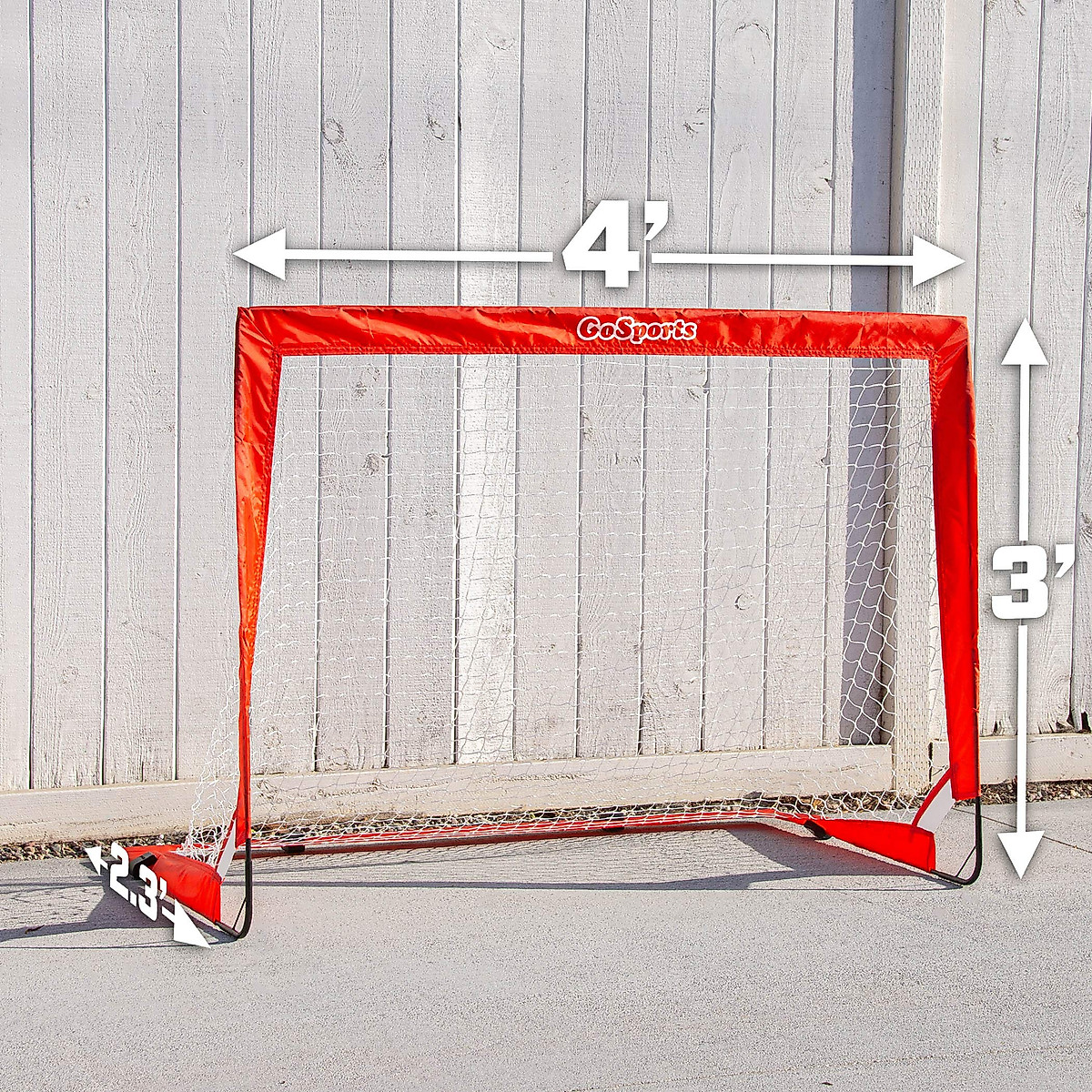 GoSports Street Hockey, Choose Between Street Hockey Goal Set with Sticks, or Street Hockey Sticks (2 Pack)