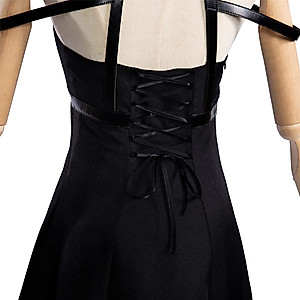 MZXDY Anime Yor Forger Cosplay Costumes Princess Bramble Black Dress for Women's Halloween Party Set