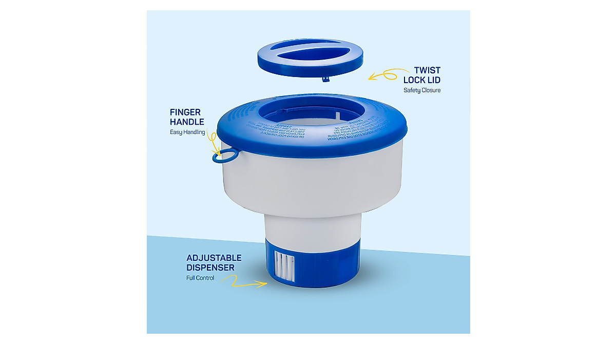 Floating Chlorine Dispenser for Spas & Pools | SEWANTA