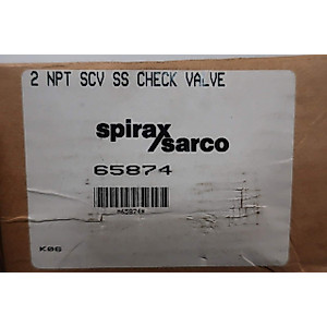 SPIRAX SARCO 65874 SCV Stainless Check Valve 2IN NPT D634523