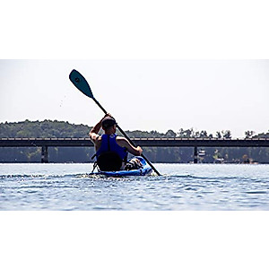 Wilderness Systems Origin Recreation/Touring Kayak Paddle |Fiberglass/Nylon Blade | Carbon Blend Shaft (220-240cm), Black