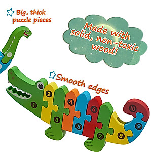 Wooden Puzzles for Kids Ages 3-5 Wooden Puzzles for Toddlers 2-4 Years 4 Pack Animal Puzzles for Kids 3 4 5 Years Old, Montessori Toys for Toddlers 2 Years Old.