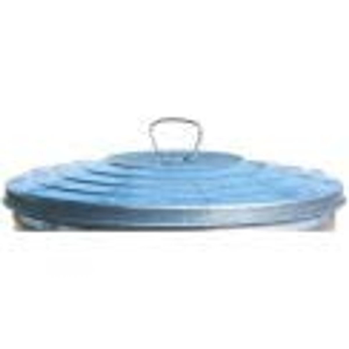 Witt Industries WHD24L Galvanized Garbage Can Lid, 24 Gallon Heavy Duty