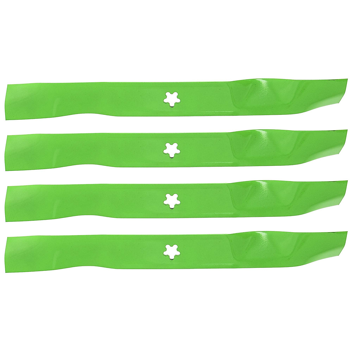 8TEN LawnRAZOR Mower Blade for AYP Husqvarna LT LTH 130 1542 1842 42 Inch 134149 138971 138498 532134149 (Mulching) 4 Pack