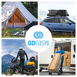 GOEASY0312 Premium Bungee Cords Heavy Duty - 20 pcs Bungee Cords with Hooks in A Storage Jar Includes 10", 18", 24", 30", 36", 48" Bungie Cord Bundle