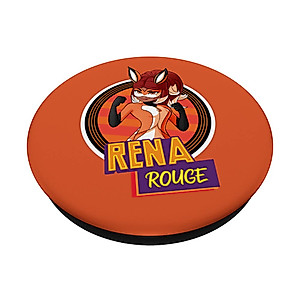 Miraculous Ladybug Orange Collection Rena Rouge badge PopSockets Swappable PopGrip