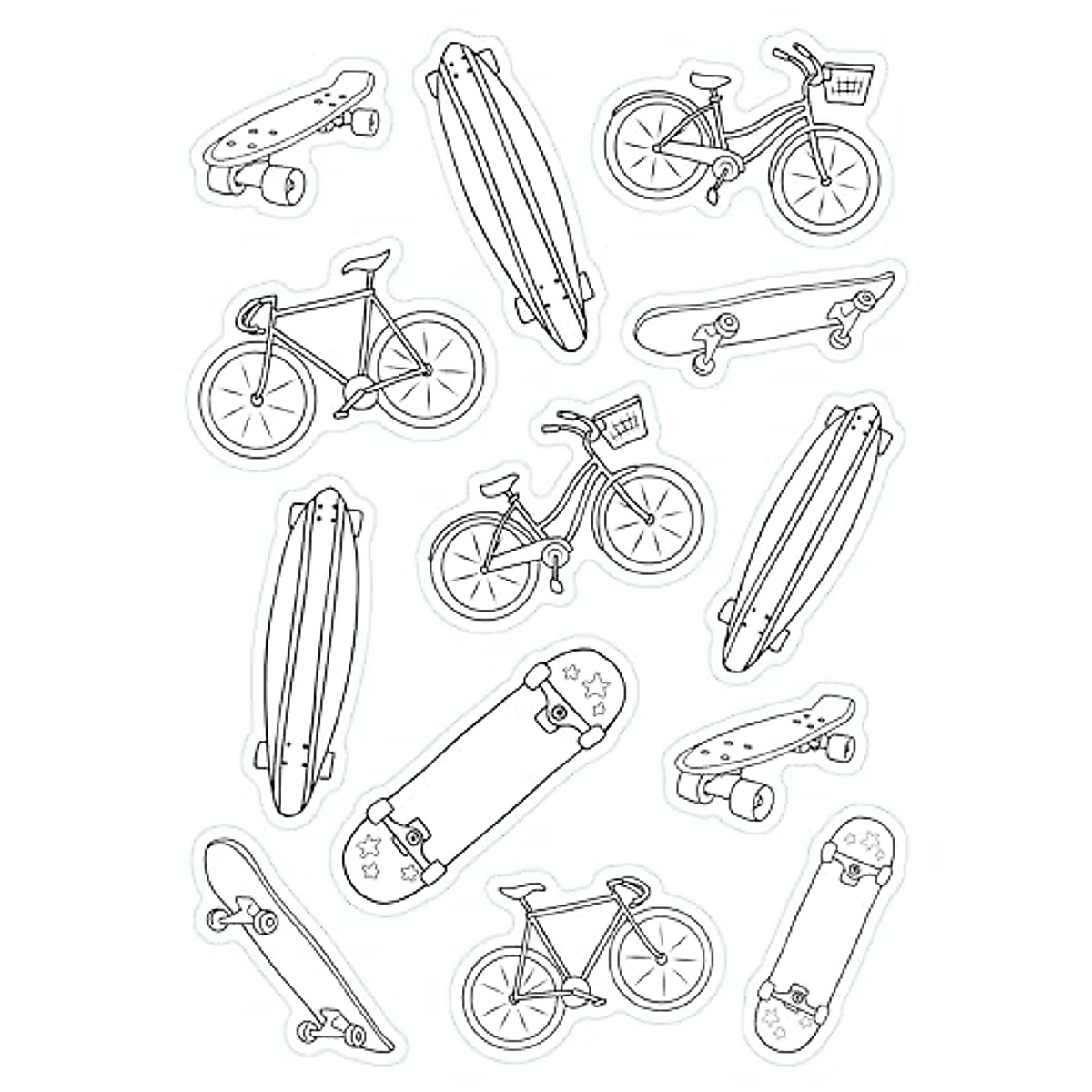 Color Your Own Stickers: 500 Stickers to Design, Color, and Customize (Pipsticks+Workman)