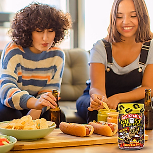 ASS KICKIN' Ghost Pepper Spicy Salsa - 13 oz - Premium Gourmet Spicy Hot Salsa for Tortilla Chips, Veggies, and Breakfast Burritos – Perfect Stocking Stuffers or Christmas Gifts - Try if you Dare!