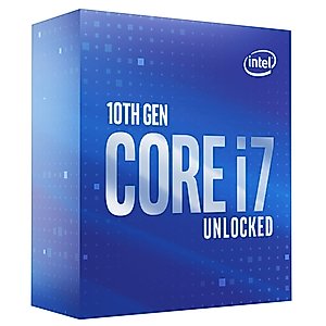 Intel Core i7-10700K Desktop Processor 8 Cores up to 5.1 GHz Unlocked LGA1200 (Intel 400 Series Chipset) 125W (BX8070110700K) (Renewed)