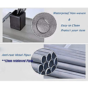 HOSTARME Bookshelf Kids 9 Cube Book Shelf Organizer Bookcase DIY for Bedroom Classroom Office (Greyness), T001