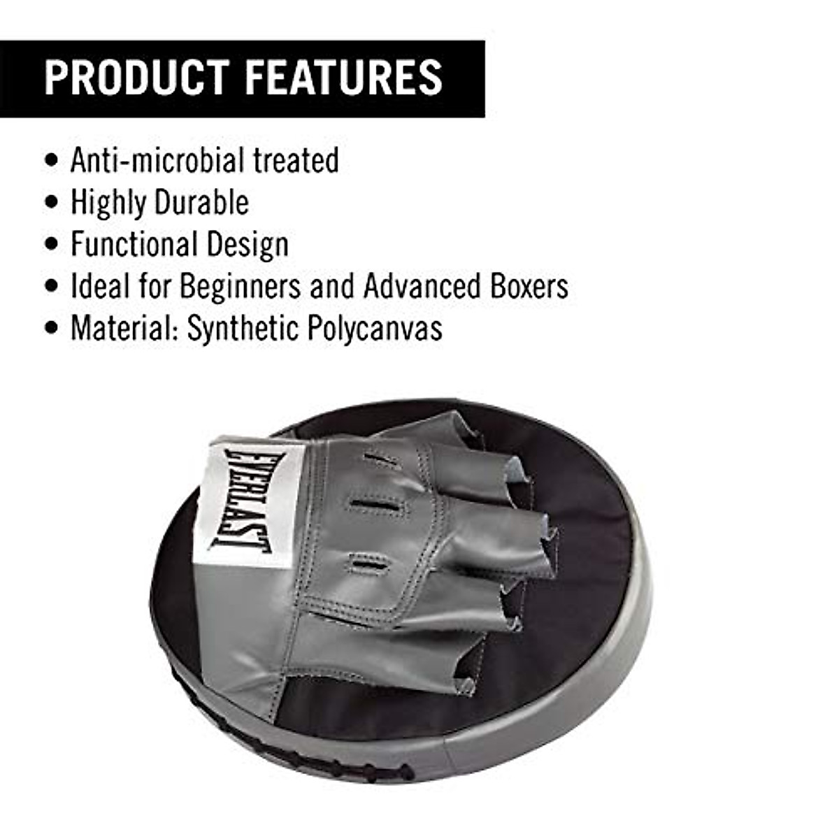 Everlast 4318 Punch Mitts ,black