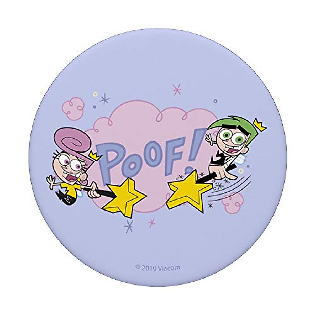 The Fairly OddParents Cosmo And Wanda Poof PopSockets PopGrip: Swappable Grip for Phones & Tablets
