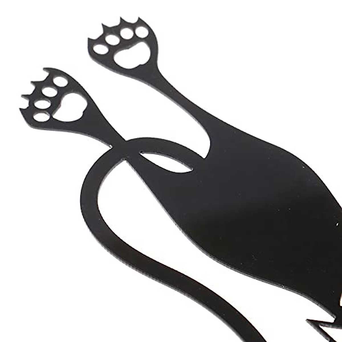Animal Bookmark, Black Cat Bookmark, Lightweight Pagination Mark Book Decoration, Cartoon Book Clip Book Folder Stationery