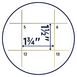 AT-A-GLANCE 2023 Wall Calendar, Simplified by Emily Ley, 15" x 12", Medium, Monthly, Happy Stripe (EL90-707)