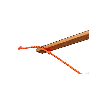 Shatterproof Archery Tillering String for Bow Making (Orange)