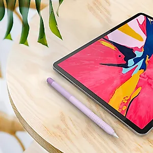 Delidigi Case Compatible with Apple Pencil Pro and Apple Pencil 2nd Generation, Gradient Color Case Sleeve Silicone Cover Accessories for Apple Pencil