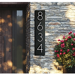 House Numbers | Address number available in Vertical and Horizontal mode | Address number | House address plaque | Personalized gift | Address sign | Modern house numbers | address sign