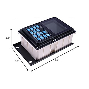 HOLDWELL Excavator Monitor 7835-12-1004 7835-12-3006 Compatible with Komatsu Excavator PC200-7 PC210-7 PC220-7 PC300-7 PC350-7