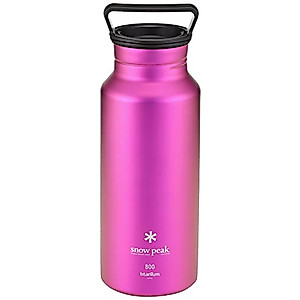 Snow Peak Ultra-Light Titanium Aurora Bottle, hiking, backpacking, taste free sports water bottle