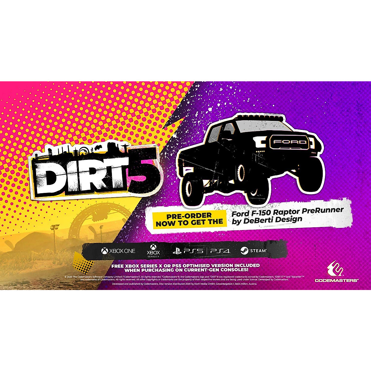 Dirt 5 - Ford Raptor Edition (PS4)