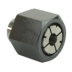 Big Horn 19691 1/4" Router Collet Replaces Dewalt 326286-04, Bosch 2610906283 & Hitachi 323-293