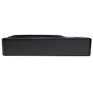 Hifonics Brutus BW-110A - 800 Watts Compact Amplified Under The Seat Car Truck Subwoofer Low Profile with Bass Remote, Great for Vehicles That Need Bass But Have Limited Space, Black