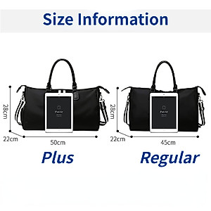 Classic Striated Gym Bag for Women Sports Tote Travel Bags Carry On with Shoe Compartment for Weekender Tennis Baseball Yoga School