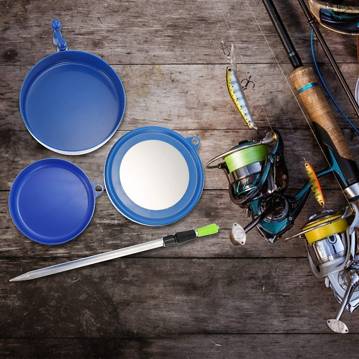 BESPORTBLE Box Bait Tray Bait Box Fishing Bait Storing Case Bait Hook Case Fishing Accessories Holder Fishing Lure Case Fish Tackle Storage Fishing Lure Hook Holder