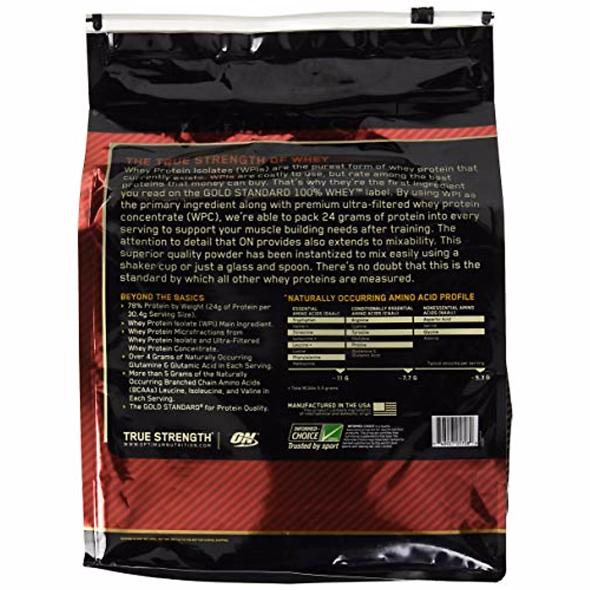 Optimum Nutrition Gold Standard 100% Whey, Double Rich Chocolate, 7.64 lb (3.47 kg)