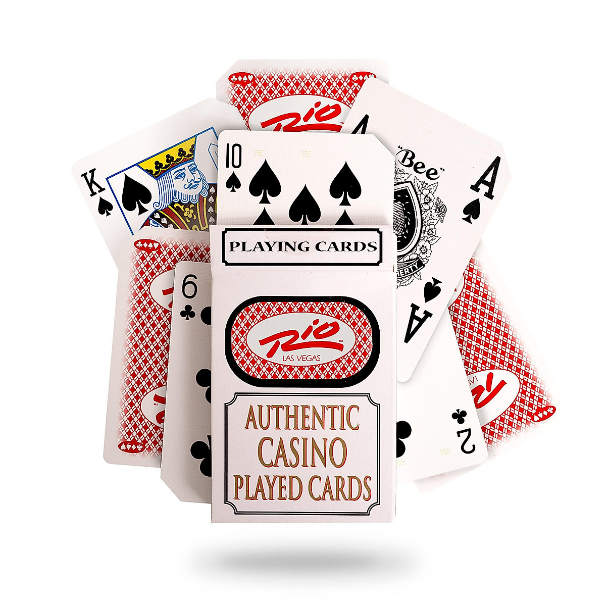 Las Vegas Style Playing Cards | Assortment of Nevada Casinos | May Include Dealer Markings | No Jokers | 8 Decks of Poker Cards
