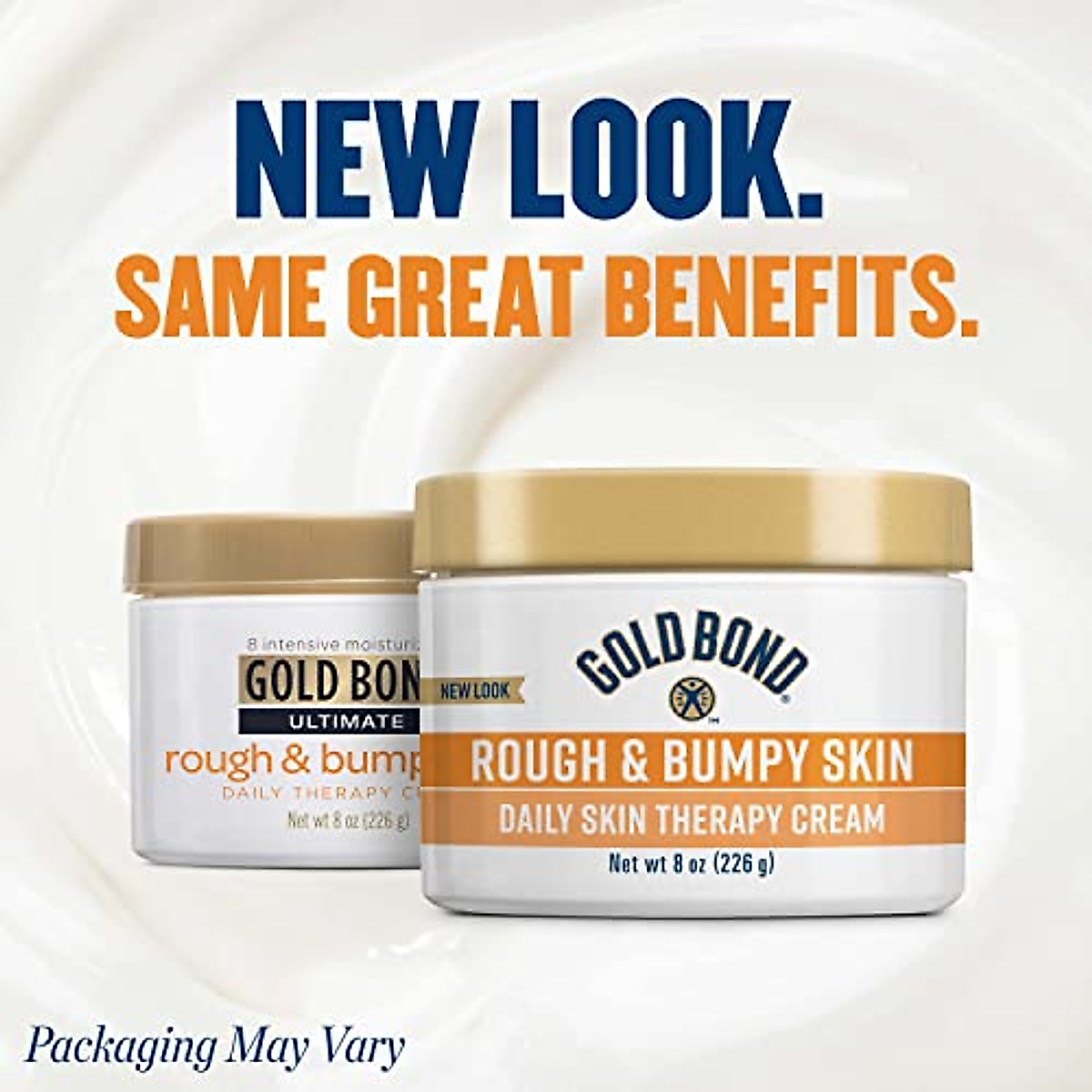 Gold Bond Rough & Bumpy Daily Skin Therapy Cream, 8 oz., With 7 Moisturizers & 3 Vitamins