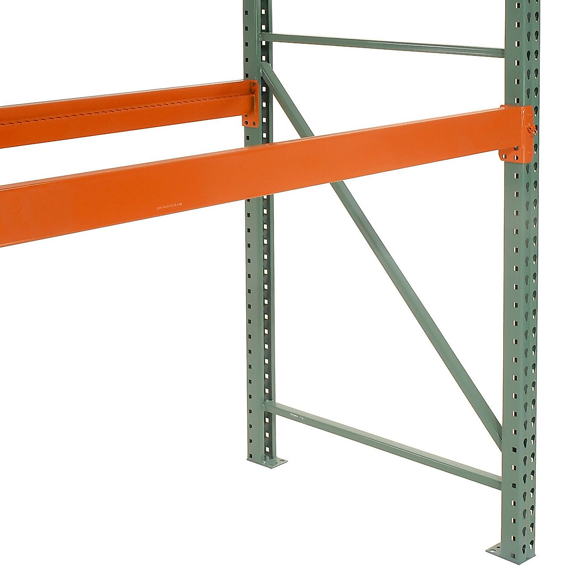 Global Industrial Teardrop Pallet Rack Add-On 48"W X 48"D X 120"H