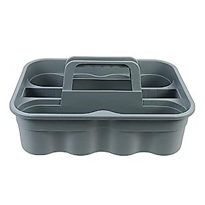 Baluue 1pc Floors Shower Portable Handle Basket, Multiuse Basket，hand All- - Utility with and Storage Sundries Versatile Bathroom Commercial Tool Multipurpose Cleaning Caddy Organizer