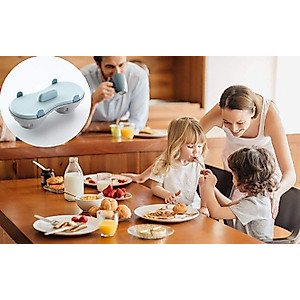 Egg Poacher Microwavable, Egg Steam with Measure Cup Dishwashable, Egg Maker Poached Egg Steamer Kitchen Gadget