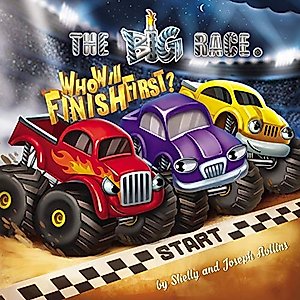The Big Race. Who will Finish First?: The Funniest Bedtime ABC Book for Toddlers, I Can Read Level 1. Ages 3 to 6 (Monster Trucks Book for Kids) Preschool, Kindergarten