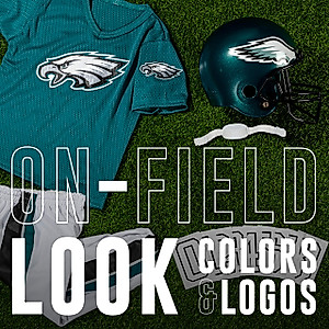 Franklin Sports Philadelphia Eagles Kids Football Uniform Set - NFL Youth Football Costume for Boys & Girls - Set Includes Helmet, Jersey & Pants - Small